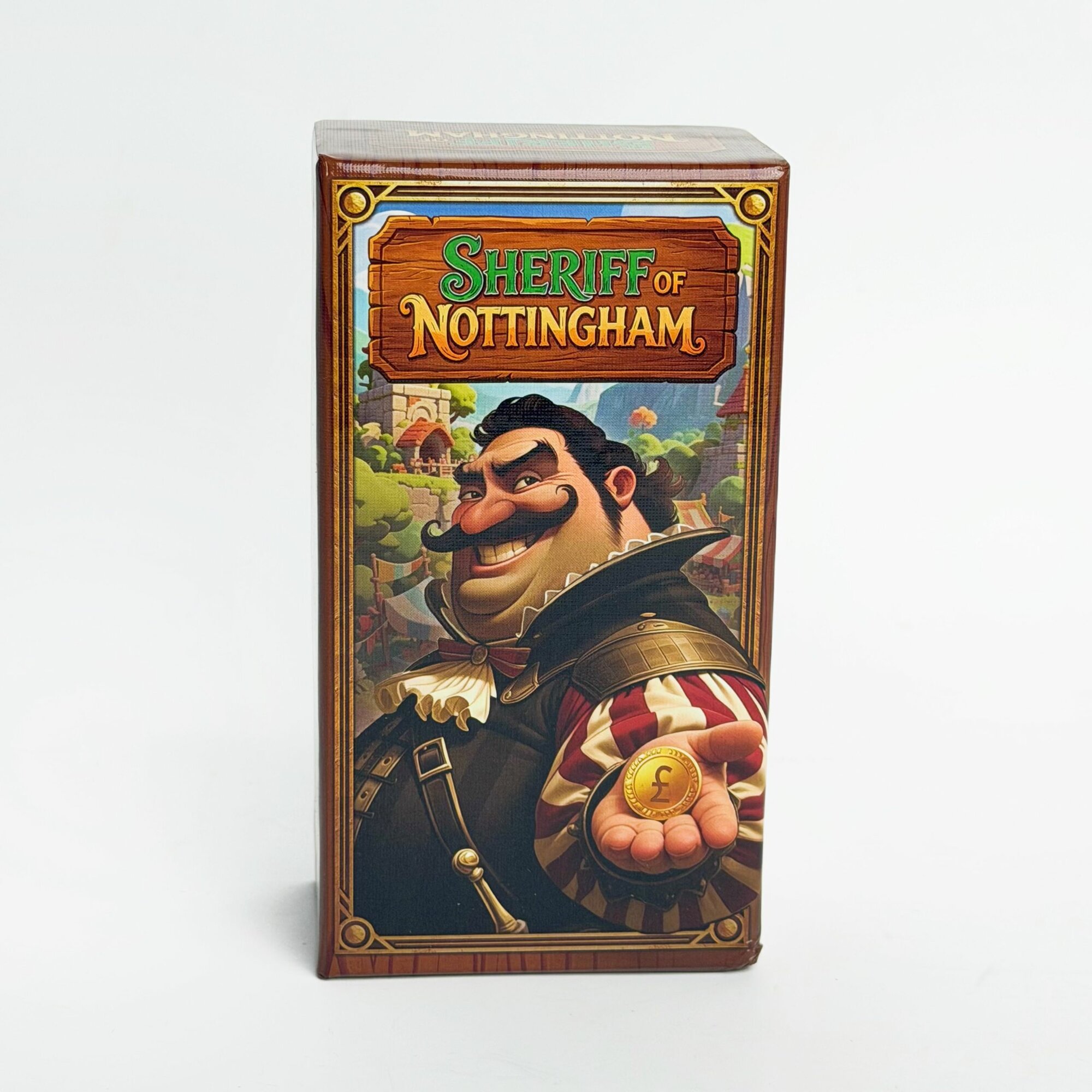 Настольная игра SHERIFF OF NOTTINGHAM дорожная версия компактный блеф и контрабанда для 3 6 игроков, от 10 лет