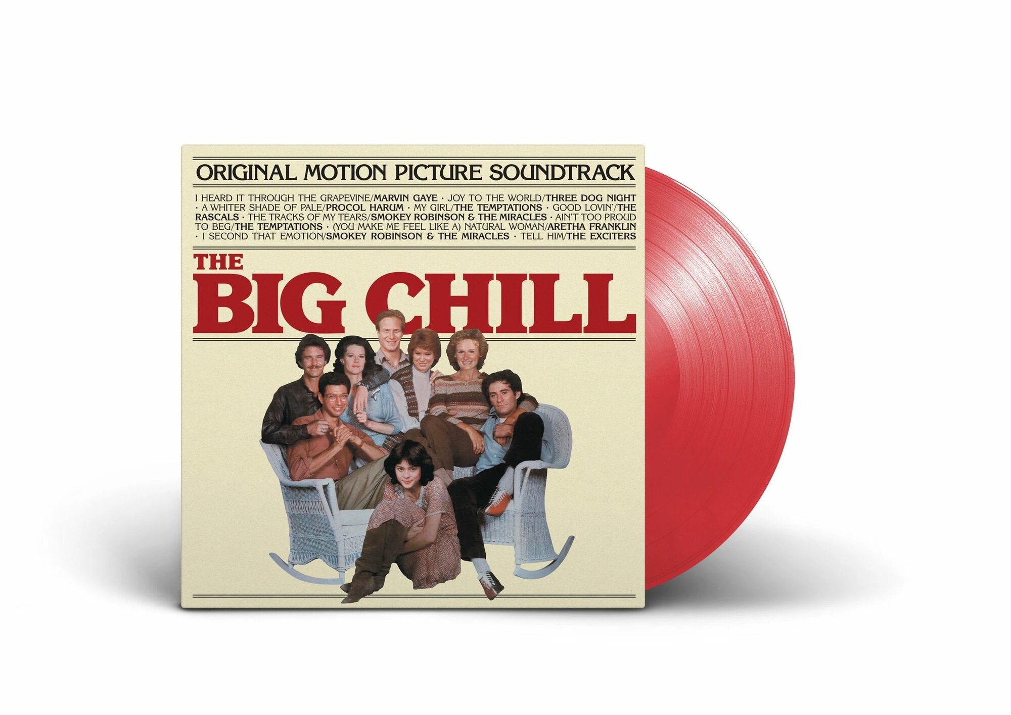 Виниловая пластинка OST - The Big Chill (Various Artists) (LP Прозрачный красный винил) 2026, Limited