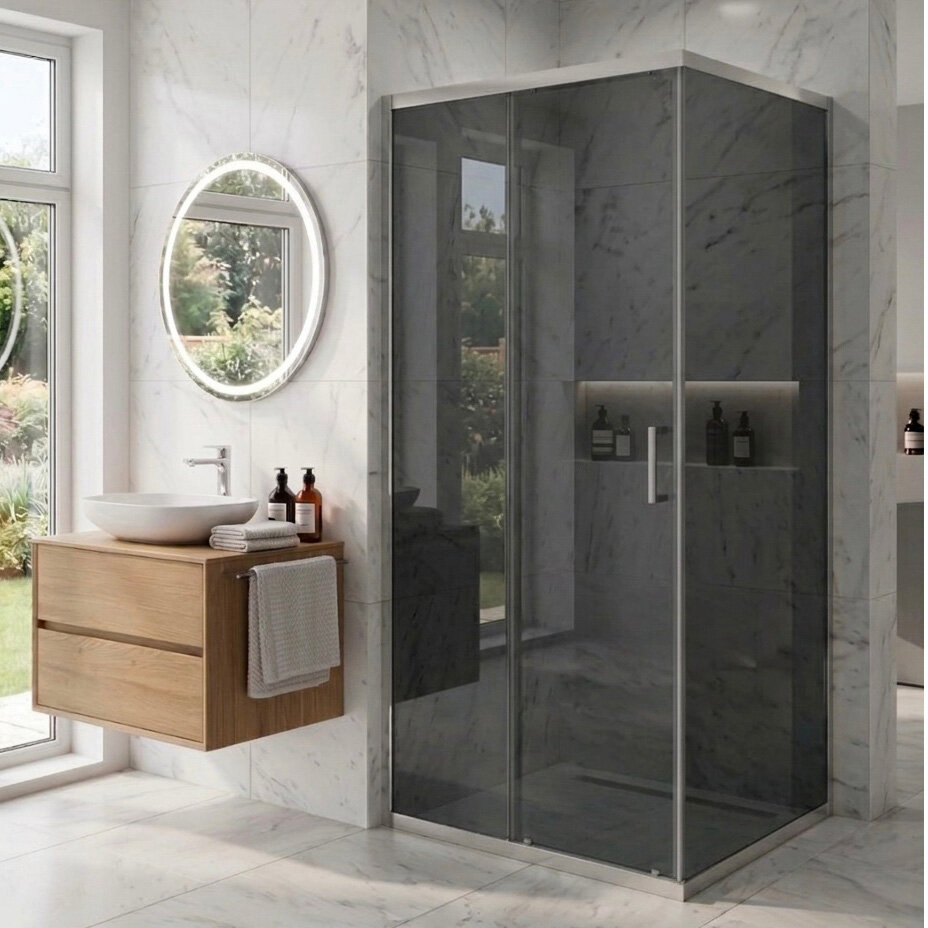 Душевой уголок MaybahGlass 180х75 MGY-2280-5 графит