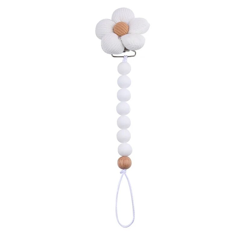 Силиконовый зажим для соски Bebe BP3032 White
