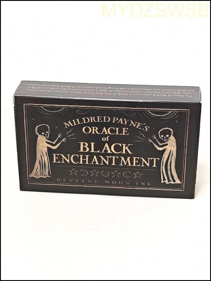 Карты Таро Black Enchantment tarot 10*7 см 52 карт.-zhangxingjian