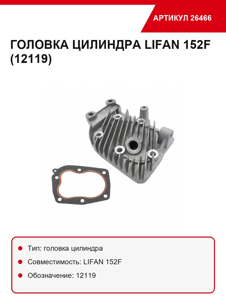 Головка цилиндра лифан 152Ф