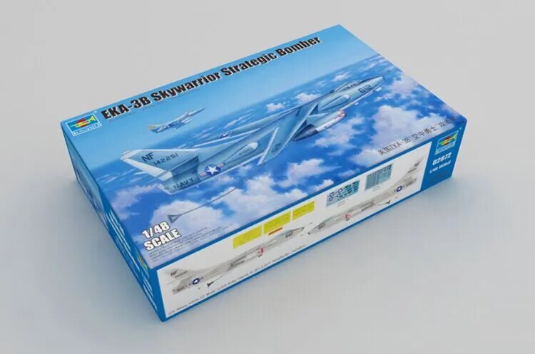 Trumpeter 1/48 02872 EKA-3B Стратегический бомбардировщик Skywarrior Самолеты