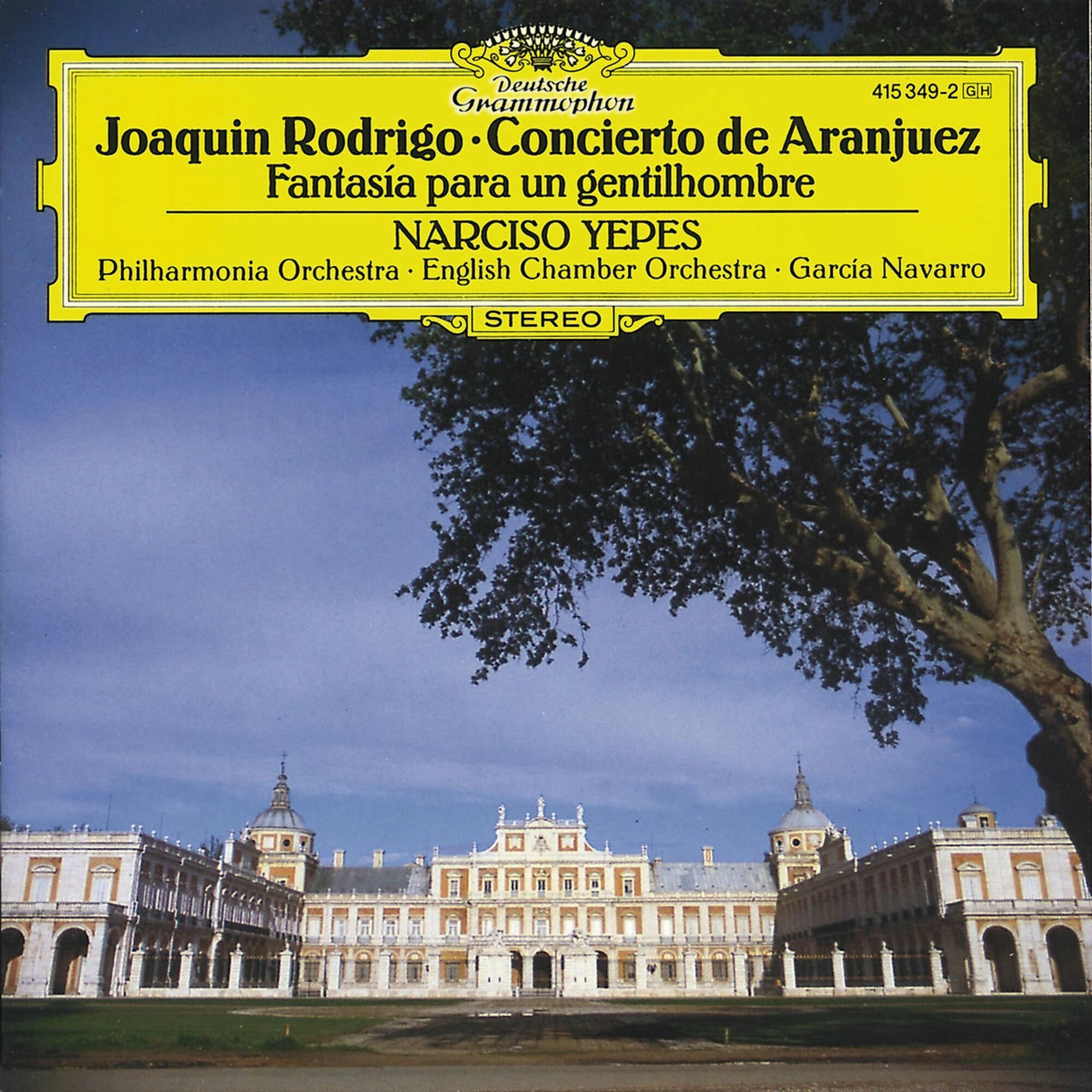 Музыкальный диск Narciso Yepes - Rodrigo: Concierto De Aranjuez (CD) 1985, Jewel