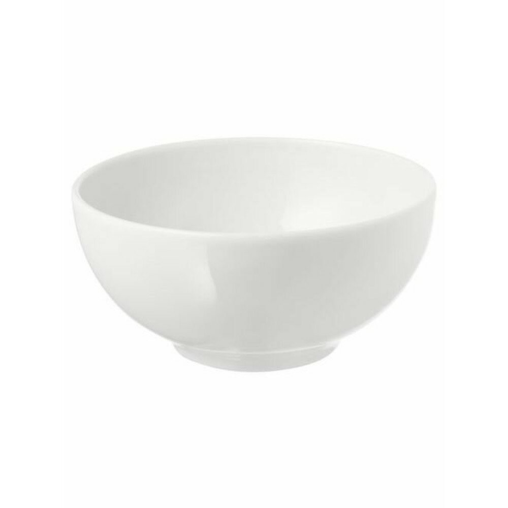 Фарфоровая миска IKEA 365+ для сервировки и подачи блюд прочная, универсальная, белая