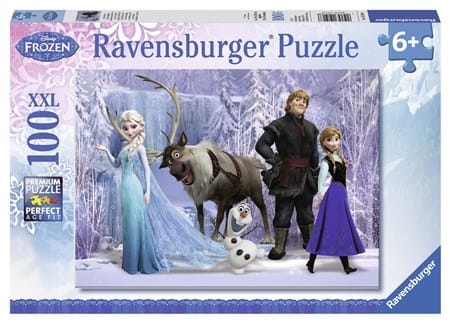 Пазл Ravensburger Холодное сердце, 100 элементов, 49x36 см