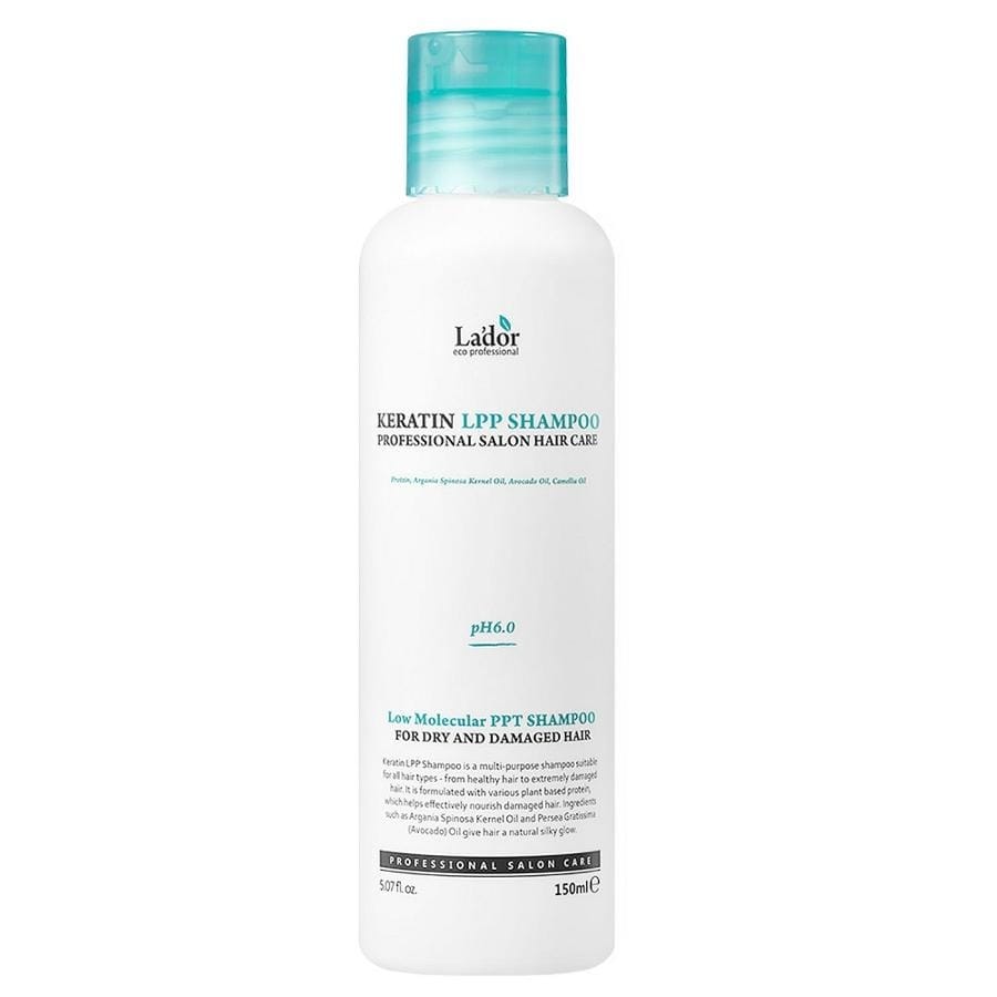 Шампунь La'dor Keratin LPP Shampoo, кератиновый шампунь для волос, 150 мл
