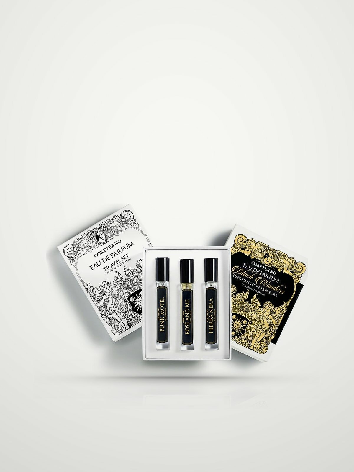 Coreterno Парфюмерный набор Black Wonders 3x10ml