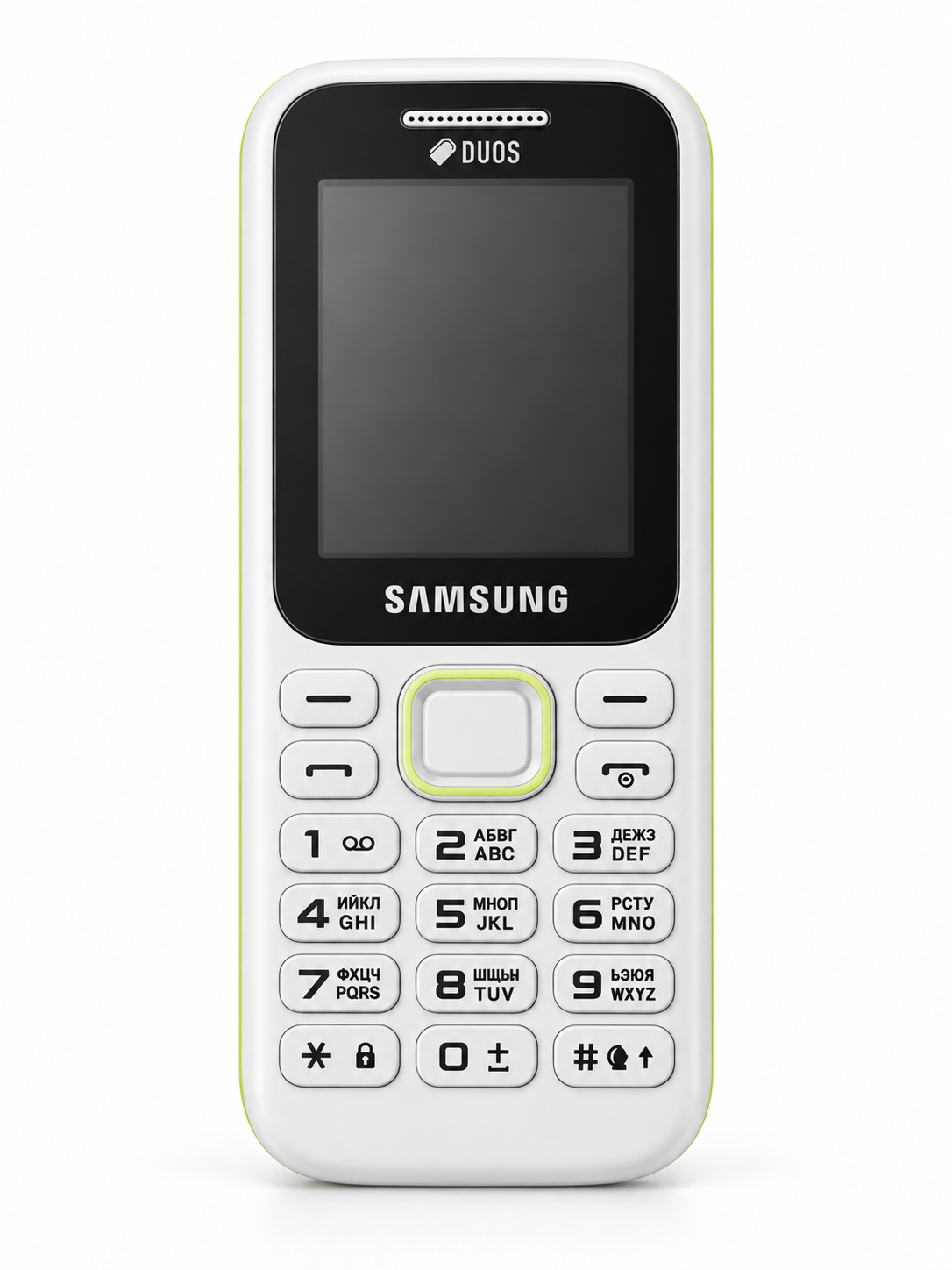 Самсунг SM-B310E, кнопочный телефон для sms и звонков, без камеры и интернета, white