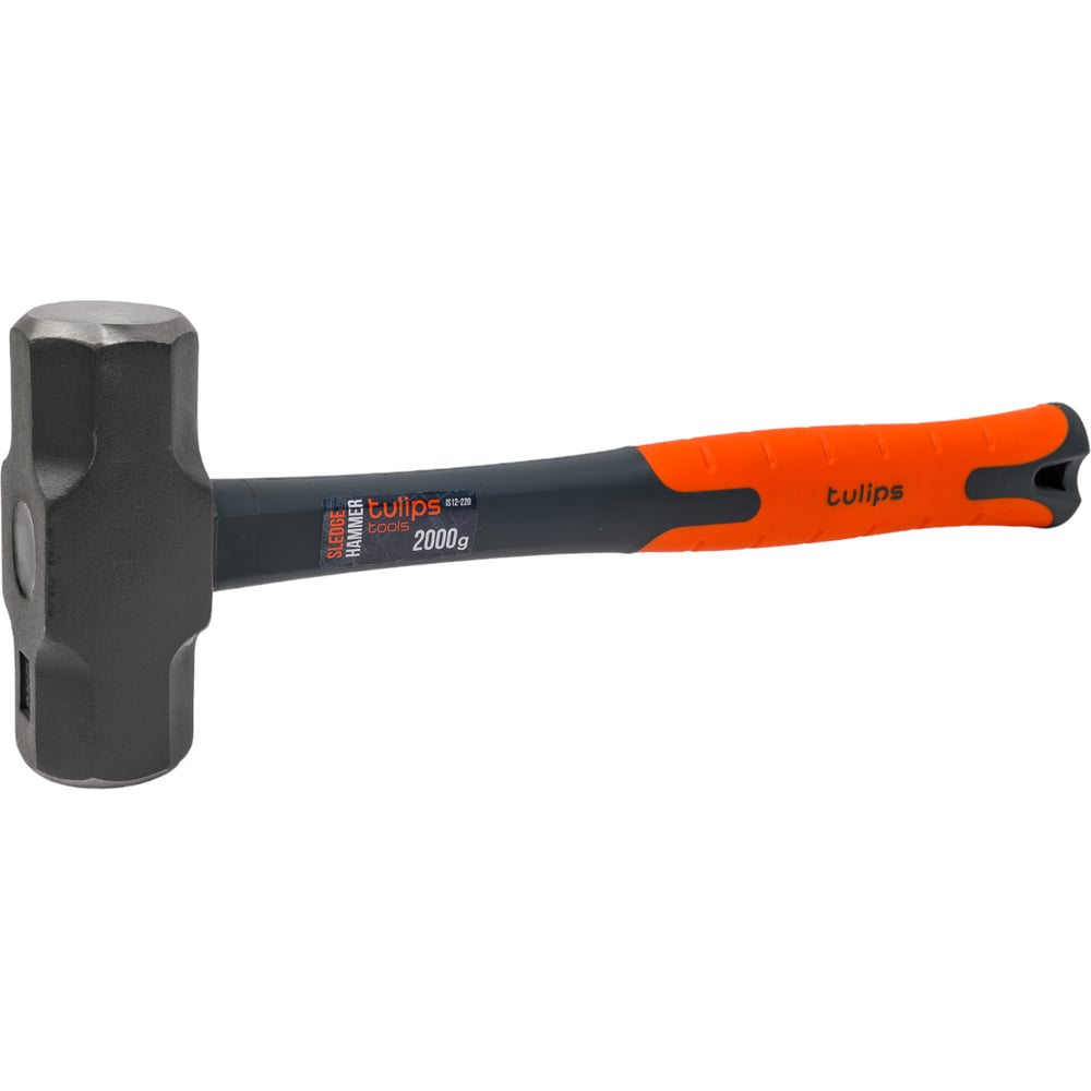 Кувалда Tulips tools 2000 г, фиберглас, короткая рукоятка IS12-220