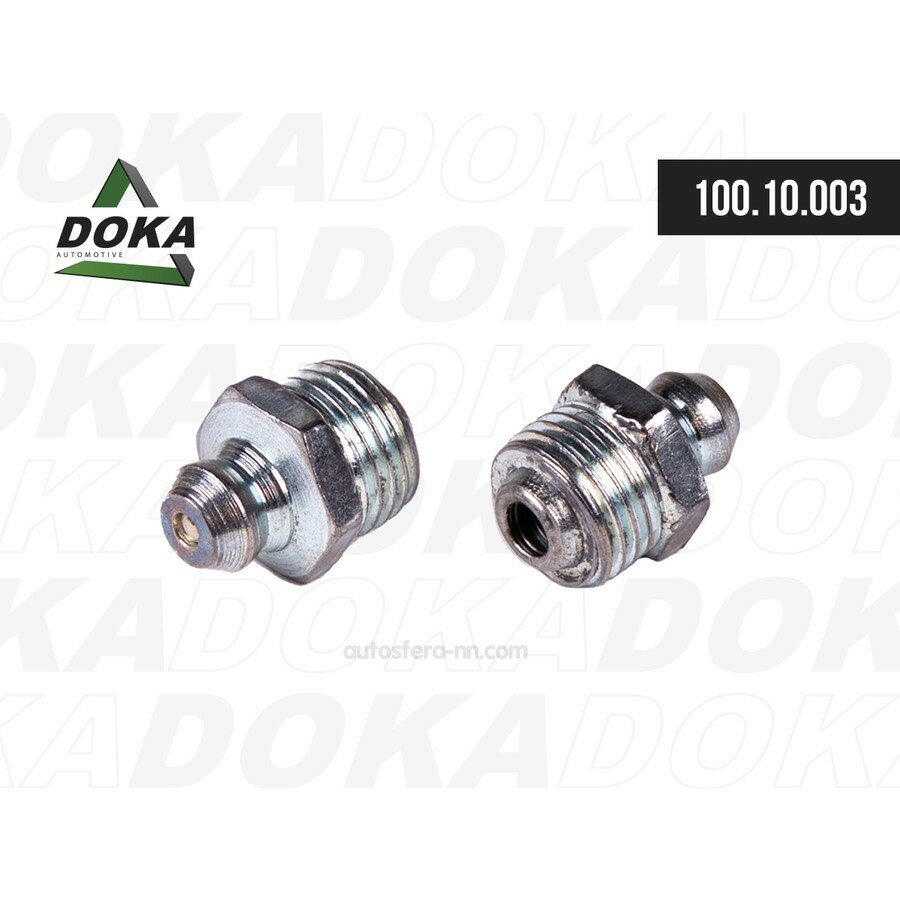 DOKA 10010003 Пресс-масленка М10х1 (прямая)
