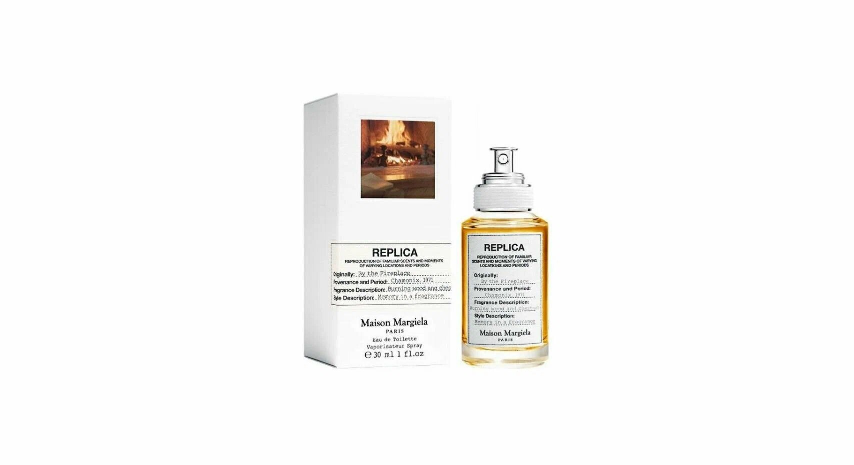 Maison Margiela REPLICA By the Fireplace 30 мл туалетная вода унисекс, принадлежит к группе древесные, восточные