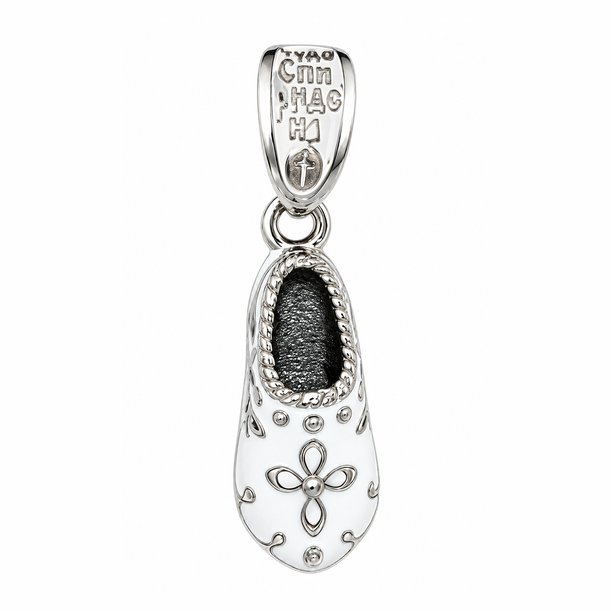 Подвеска Diamant online, серебро, 925 проба, родирование, эмаль