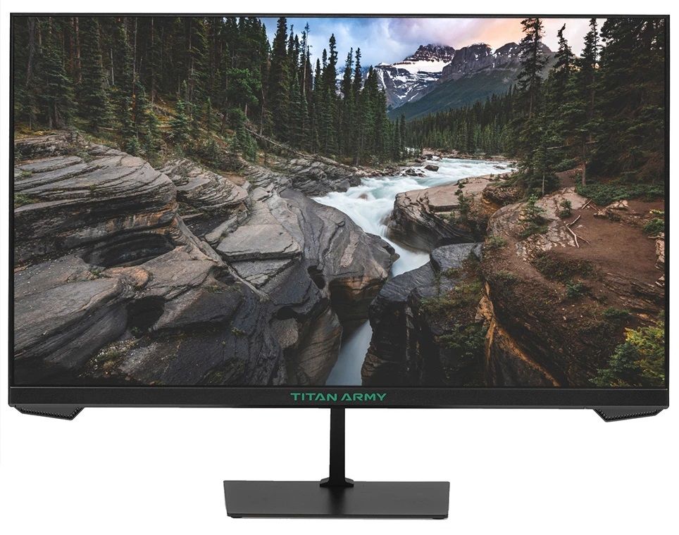 23.8" Монитор Titan Army P24H2G черный 1920x1080 (FullHD)@165 Гц, VA, LED, 4000:1, 300 Кд/м, 178/