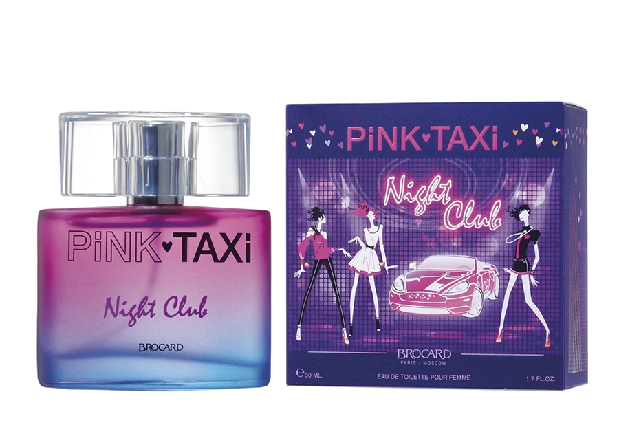 Аромат для женщин Brocard Pink Taxi Night Club 50 мл / Брокард Найт Клаб