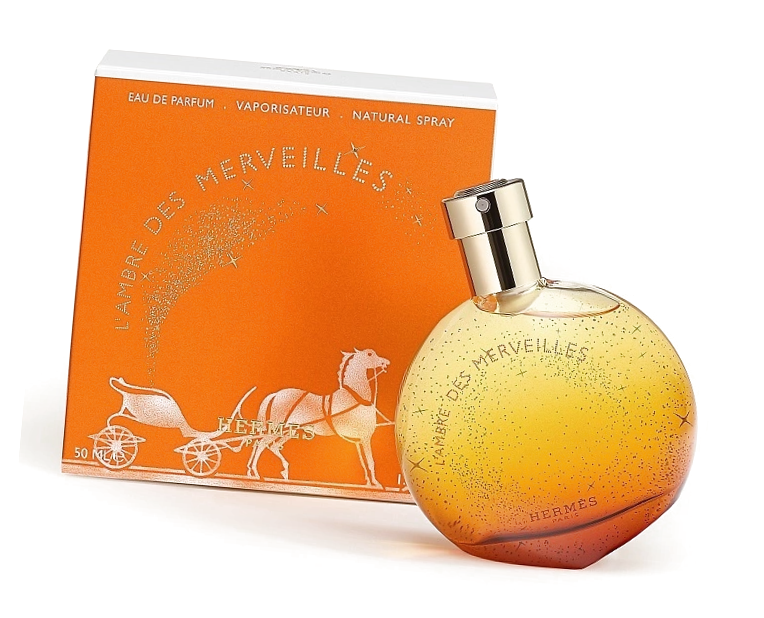 Женская парфюмерная вода Гермес Мервелес 50 мл / Hermes L Ambre Des Merveilles