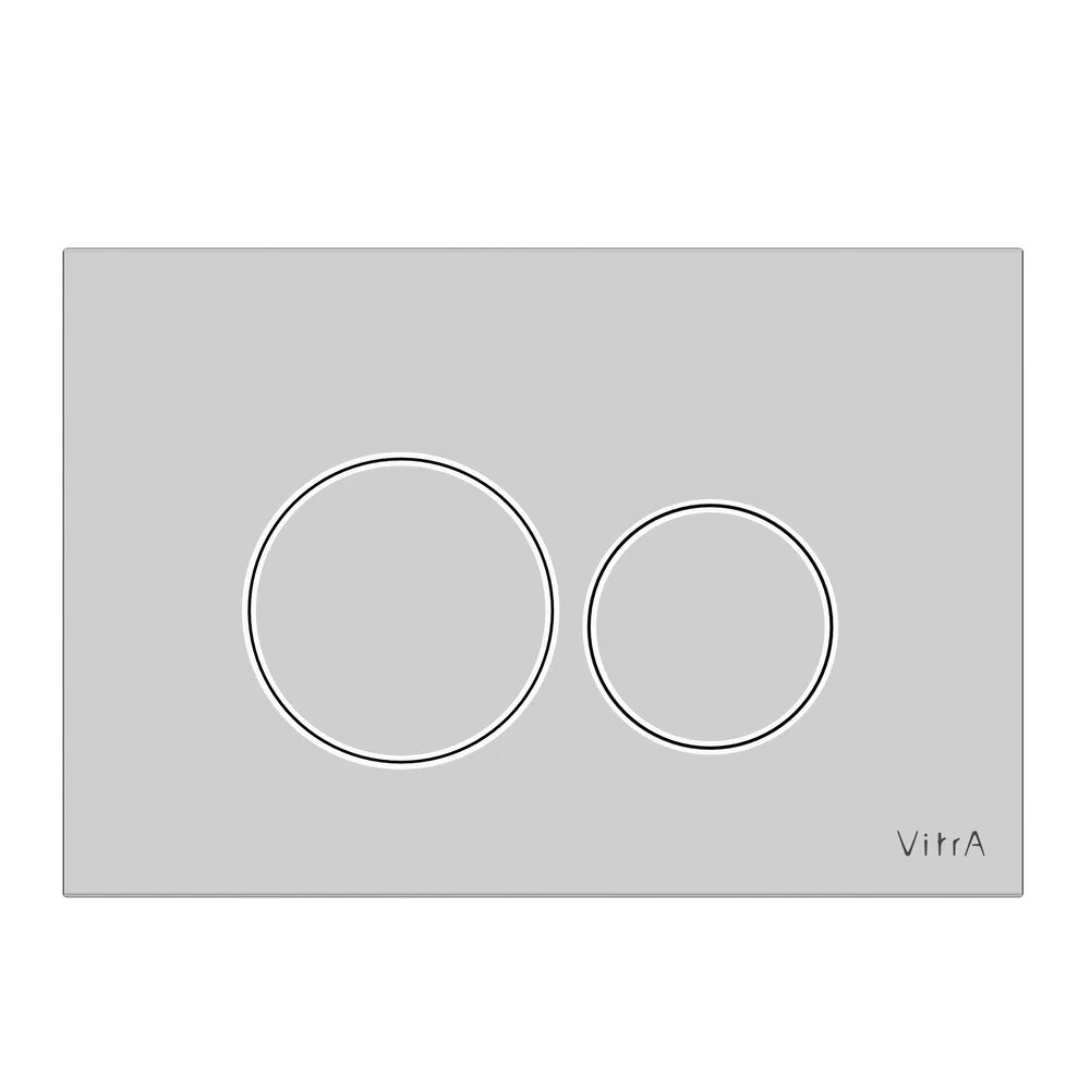 Кнопка смыва для инсталляции VitrA Ориджин (Origin) 740-2480 хром, глянцевая, двойной смыв
