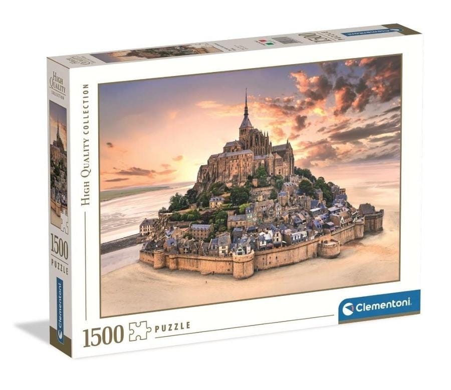 Пазл Clementoni High Quality, The Mount Saint, Michel Rising, 1500 элементов