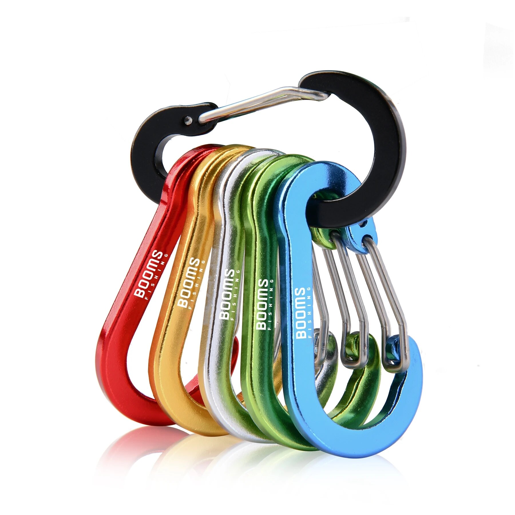 6 карабинов Booms Fishing CC1, цвет color 6pcs