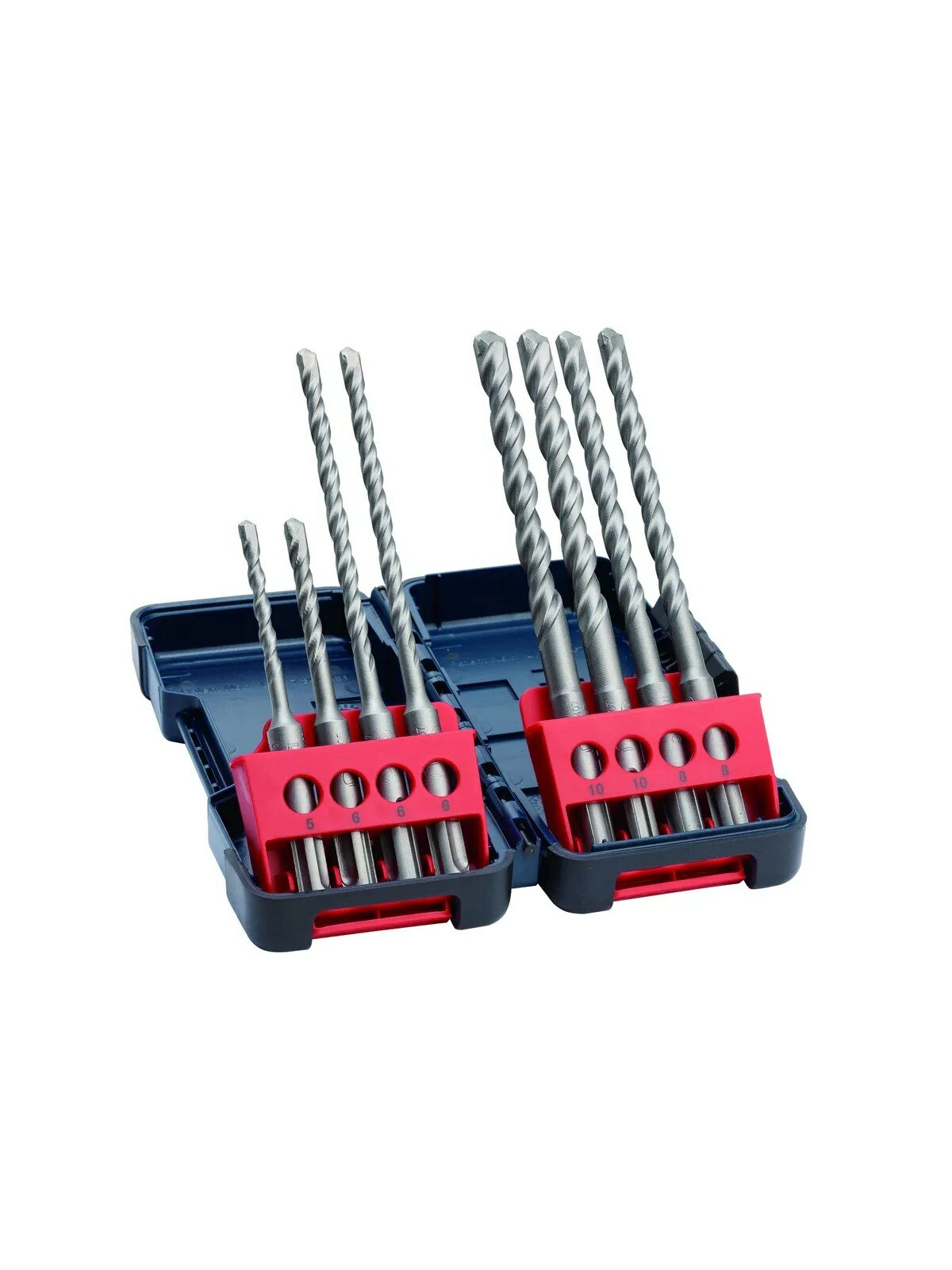 Набор сверл для бетона Bosch SDS Plus-3, 8 штук, 5-10 мм (2607019903)