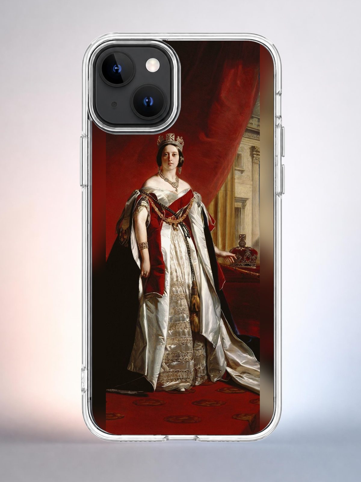 Чехол iPhone 15 Королева в Y2K Indie Sleaze