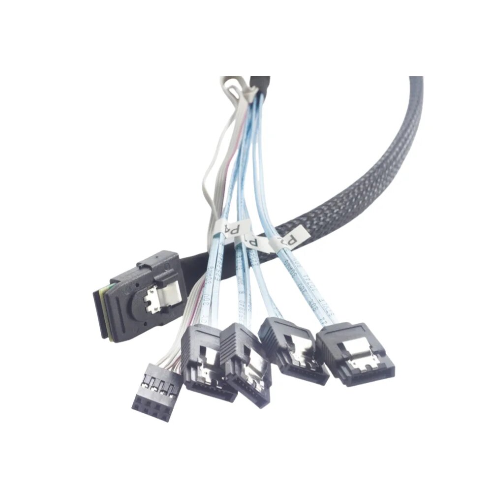 ADT-Link Mini SAS SFF-8087 к 4 SATA кабель для сервера
