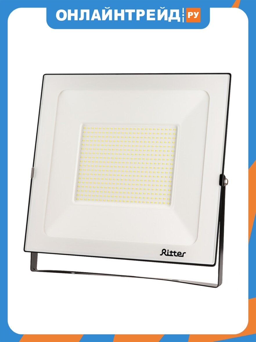 Прожектор Ritter светодиодный PROFI 230В 300 Вт 6500К 30000Лм IP65 черный 53413 0