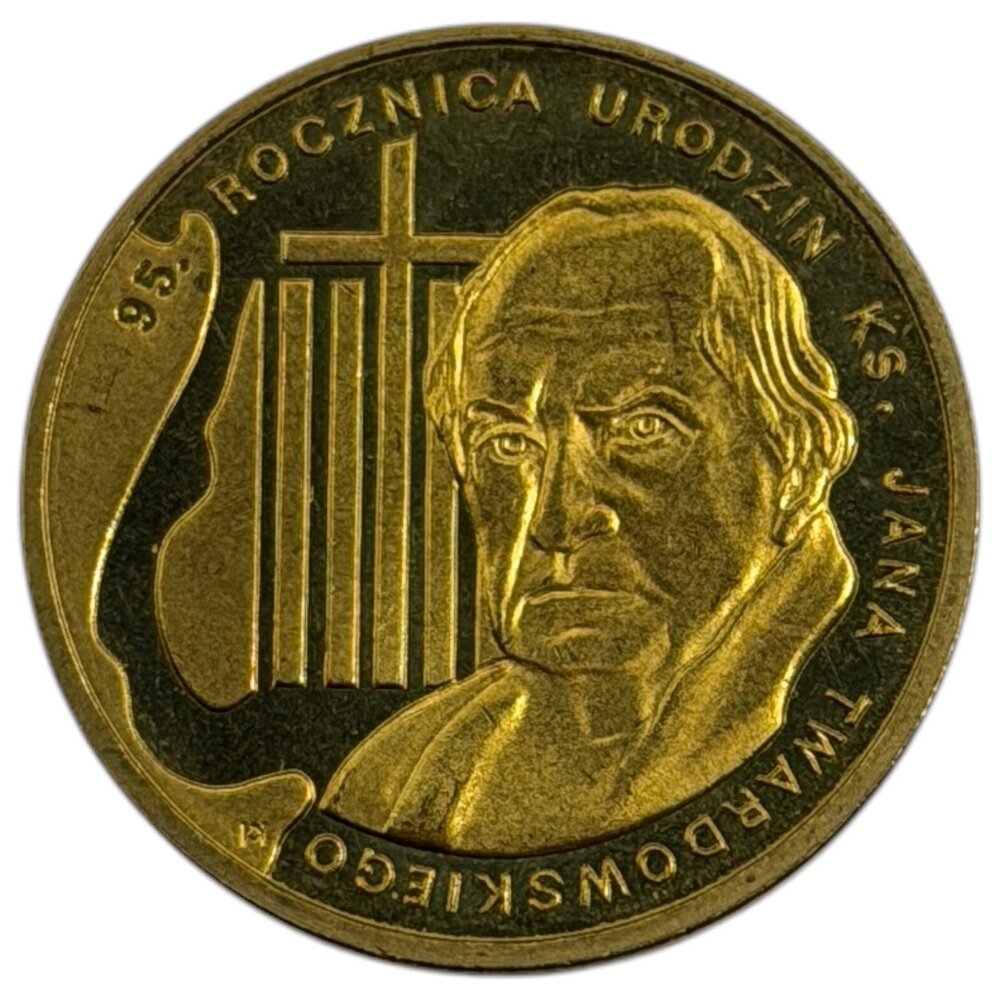 Польша 2 злотых 2010 г. (95 лет со дня рождения Яна Якуба Твардовского)