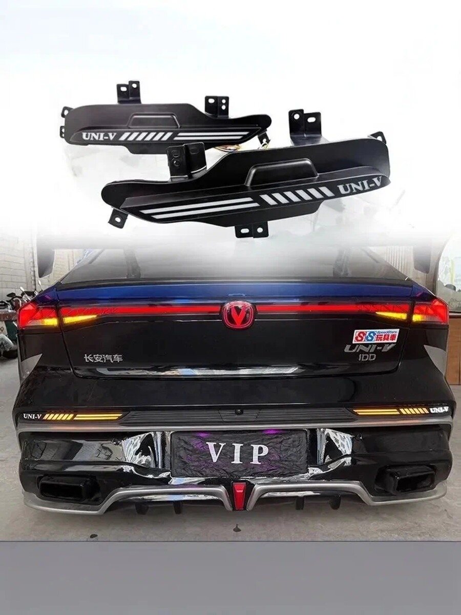 Фара автомобильная, Задний фонарь, 2 шт, арт. 2024 Changan Uni-V hgd