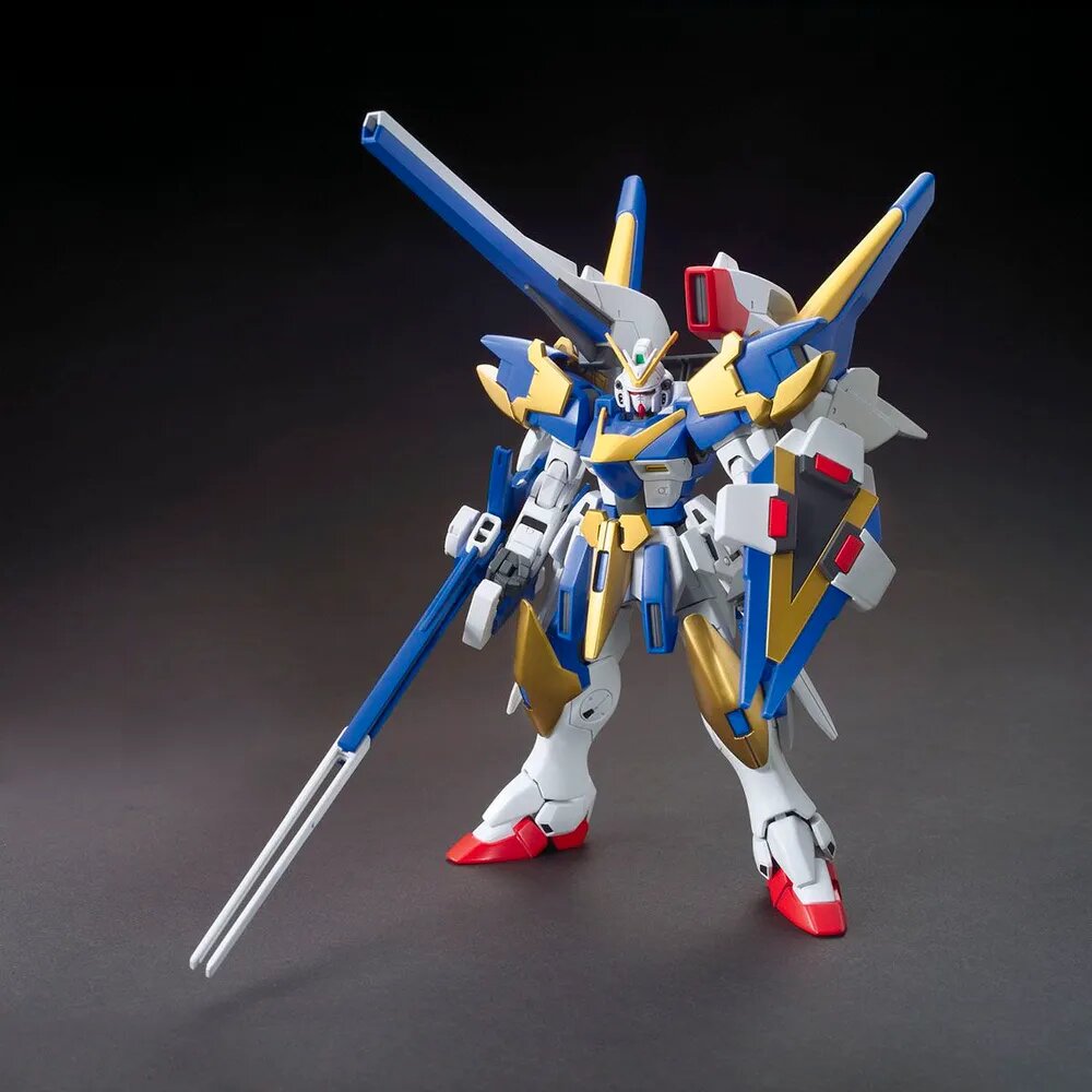 Bandai HG 1/144 Gundam V2 Assault Buster Victory Гандам, наносящий урон от шторма версии 2