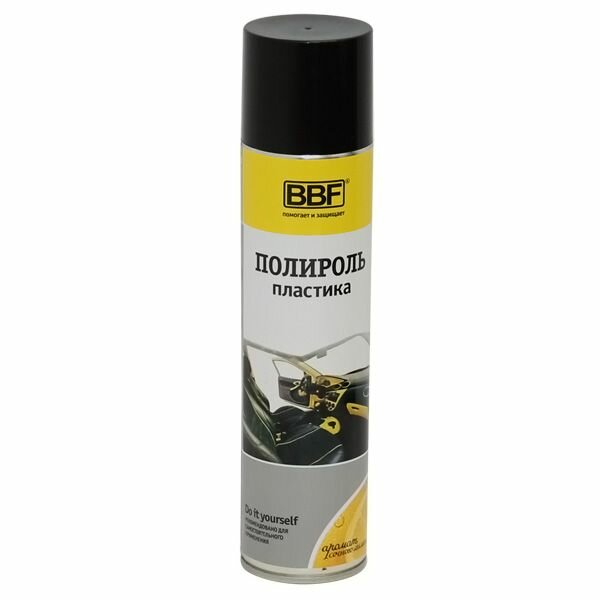 Полироль автомобильный для пластика BBF (Лимон) 300мл. (аэрозоль)