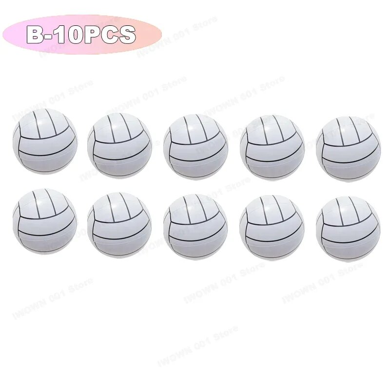 Набор надувных волейбольных мячей B-10PCS