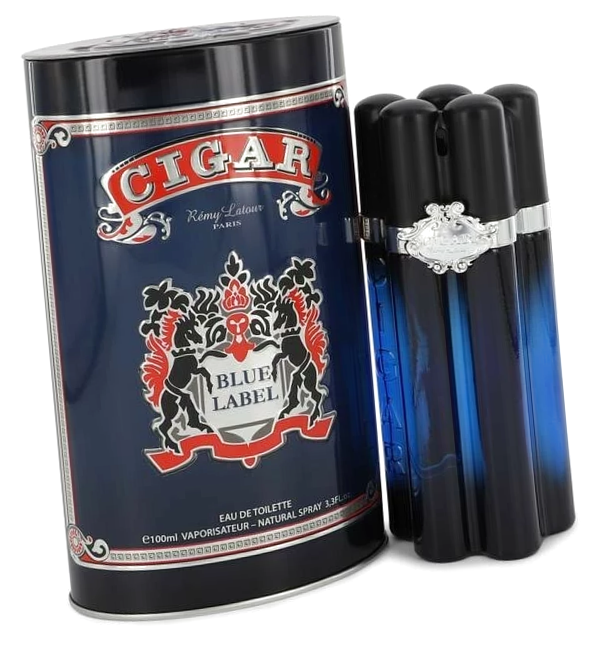Мужской парфюм Remy Latour Cigar Blue Label 100 мл - Реми Латур Сигар Блу Лейбл