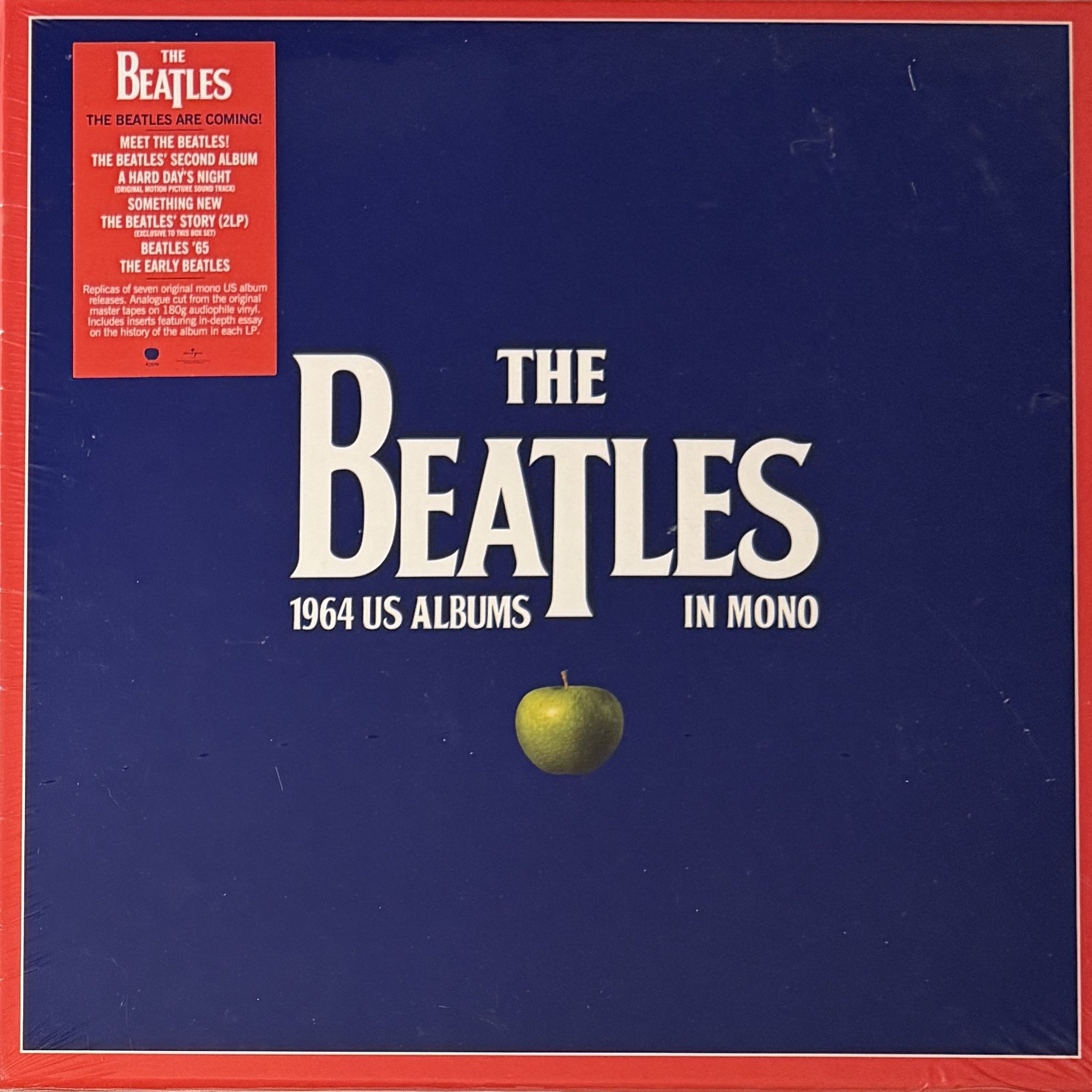 Виниловая пластинка The Beatles 1964 US Albums In Mono 8LP (Европа 2024г.)
