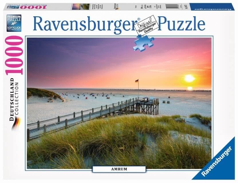 Пазл Ravensburger Закат солнца, 1000 элементов, 70x50 см