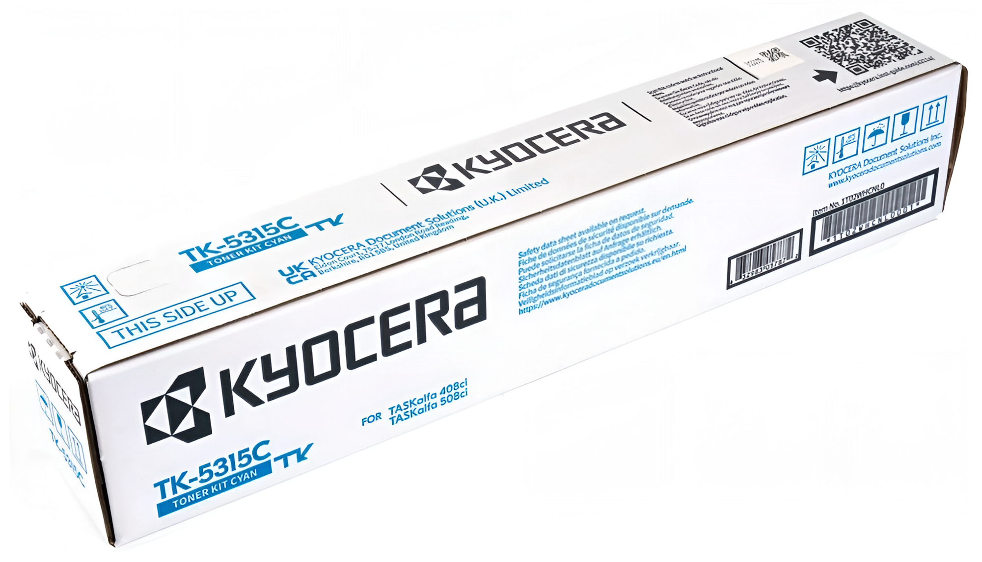Тонер-картридж KYOCERA TK-5315C, голубой, оригинальный, для TASKalfa 408ci/508ci, 18 000 страниц