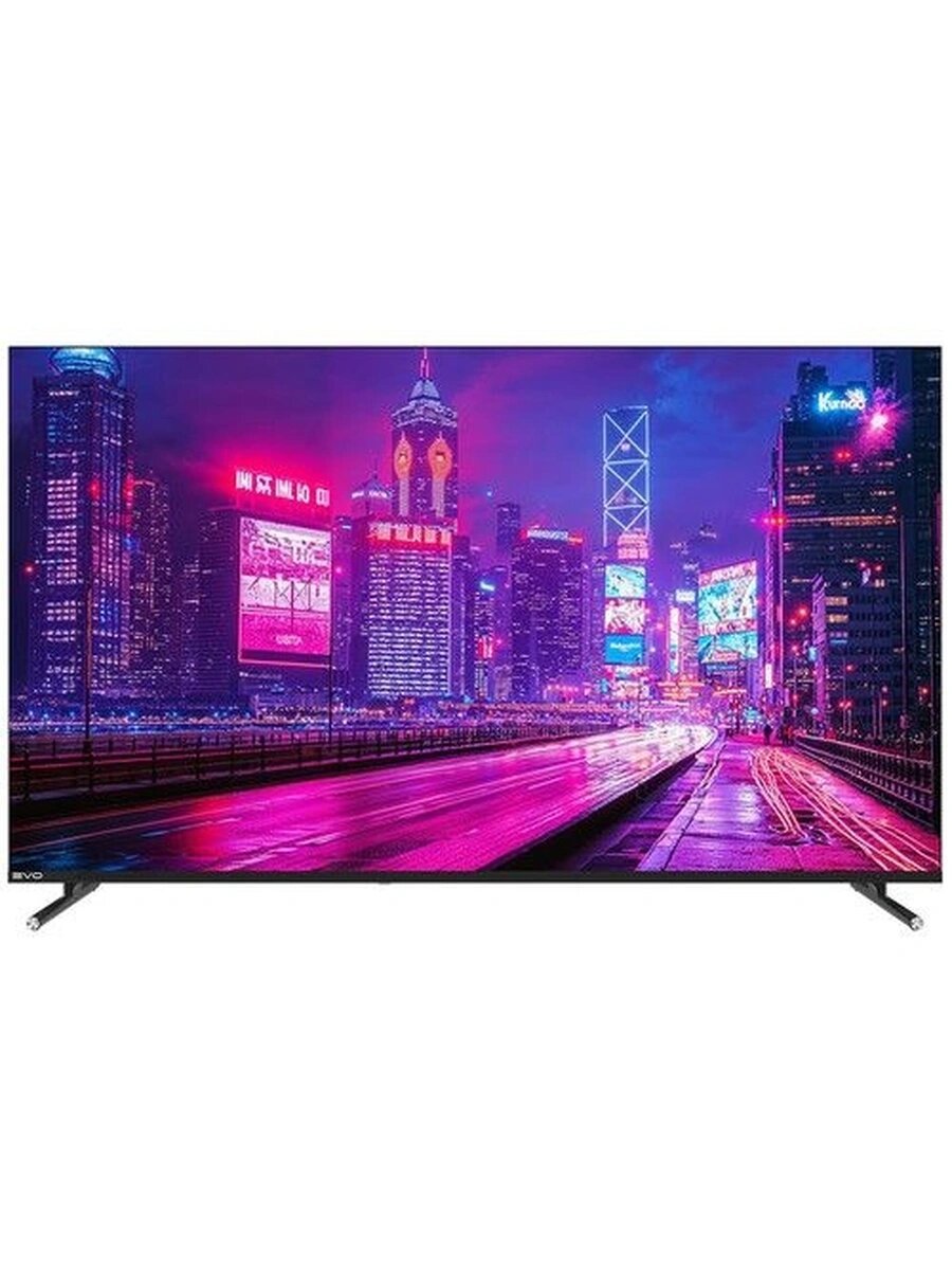 50" (127 см) Телевизор EVO TV 50 QLED New черный