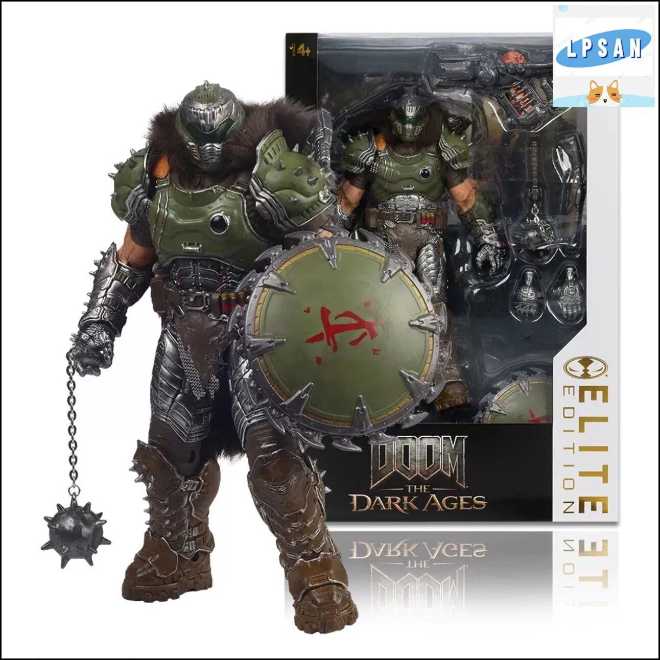McFarlane Toys Фигурка DOOM 'The Dark Ages' 7 дюймов