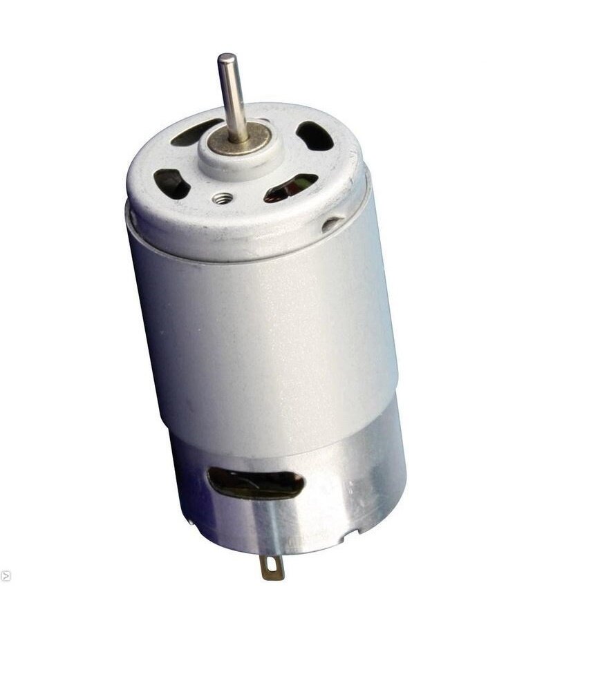 Двигатель (мотор) для шуруповерта 18V большой, без ответной шестерни вал 5 мм модель 775