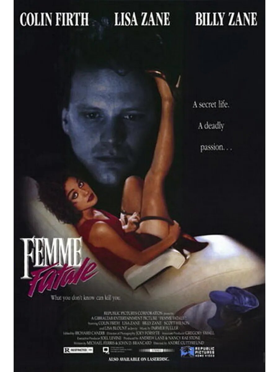 Роковая женщина (1991) (DVD-R)