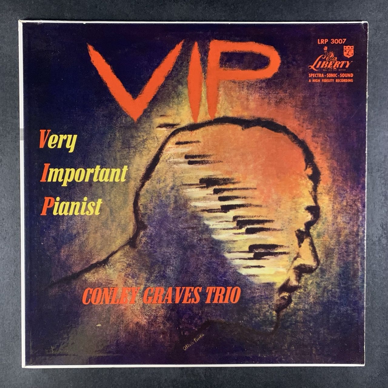 Conley Graves Trio - V.I.P. (Very Important Pianist) (б/у виниловая пластинка, LP)