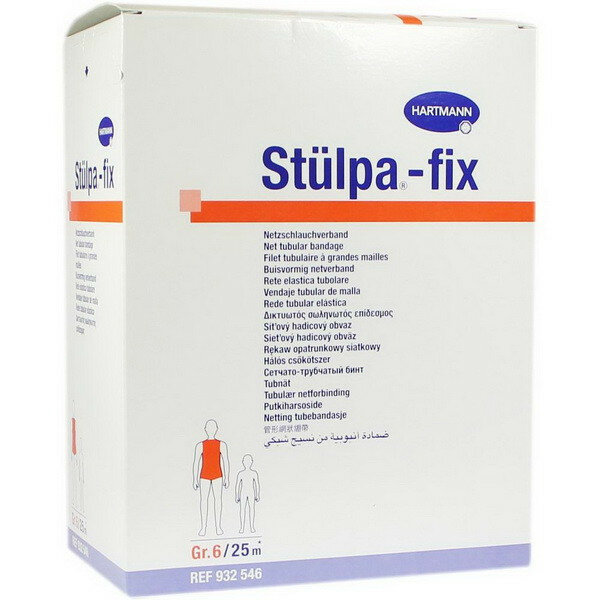 Бинт STLPA Fix (Штюльпа фикс) 6 (8,5см Х 25 м) сетчатый, трубчатый, 932546