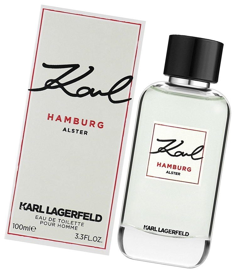 Karl Hamburg Alster 100 мл туалетная вода для мужчин - Карл Лагерфельд Альстер