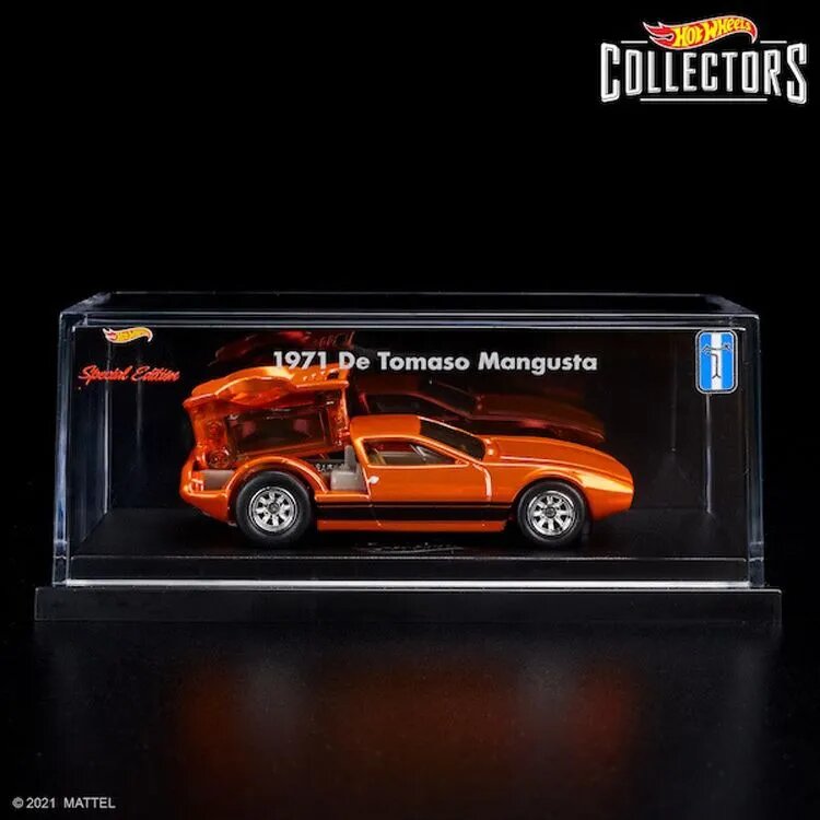 Машинка Mattel HOTWHEELS RLC 64 1/64 Car Toy 1971 De Tomaso Mangusta