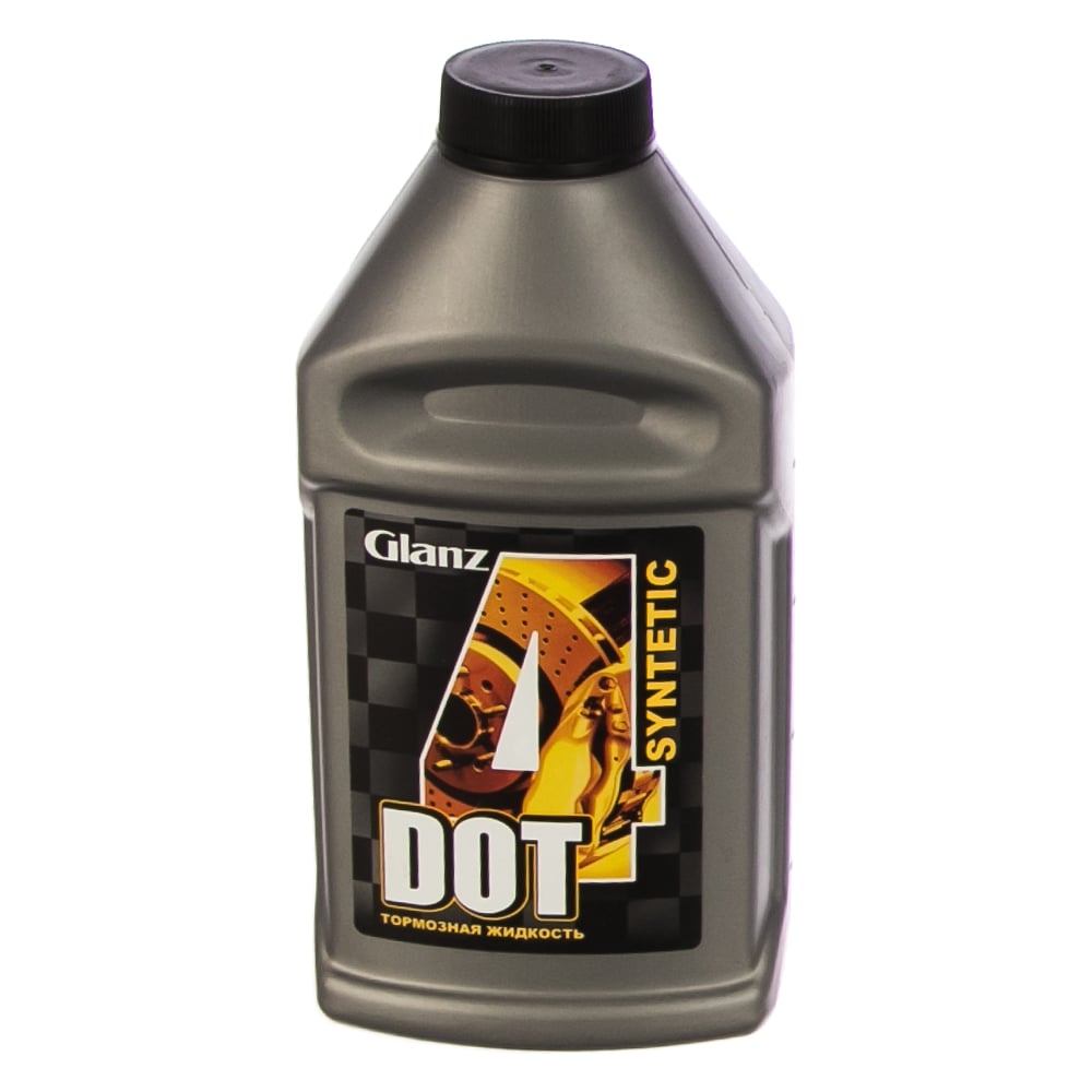 Тормозная жидкость Glanz DOT-4 455гр. GL-201