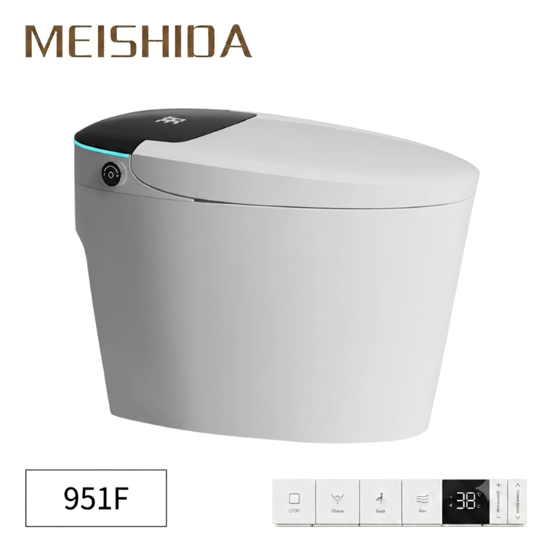 Унитаз умный MEISHIDA-951F, 68см, русский голос