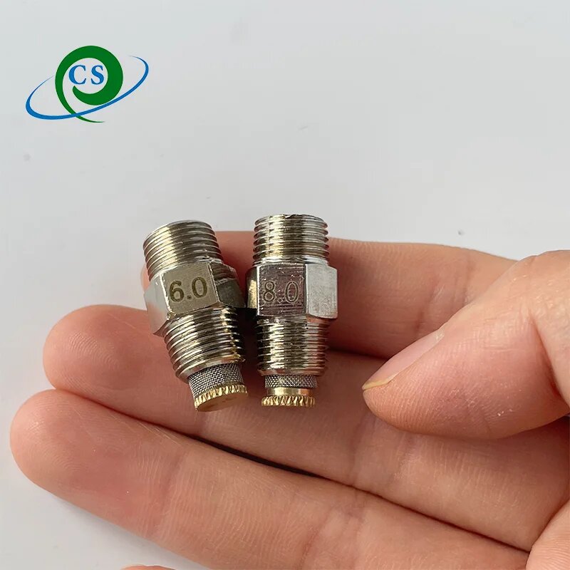 Метанольные форсунки 1/8NPT 60° из нержавейки, size 3.0, 5 шт.