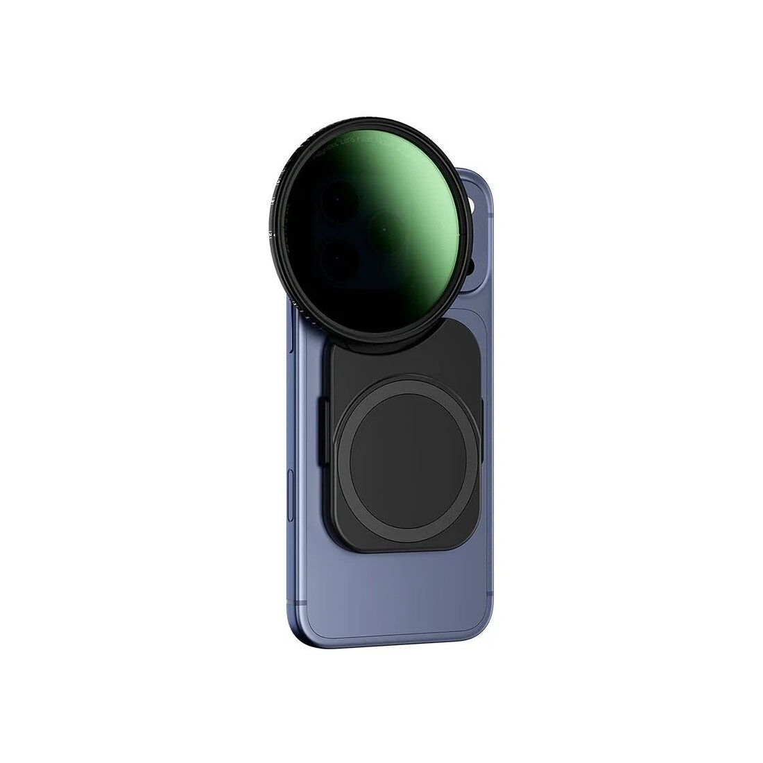 Крепление с переменным фильтром ND2-ND128 JJC MFS-3NDK для iPhone 17 Pro, Pro Max