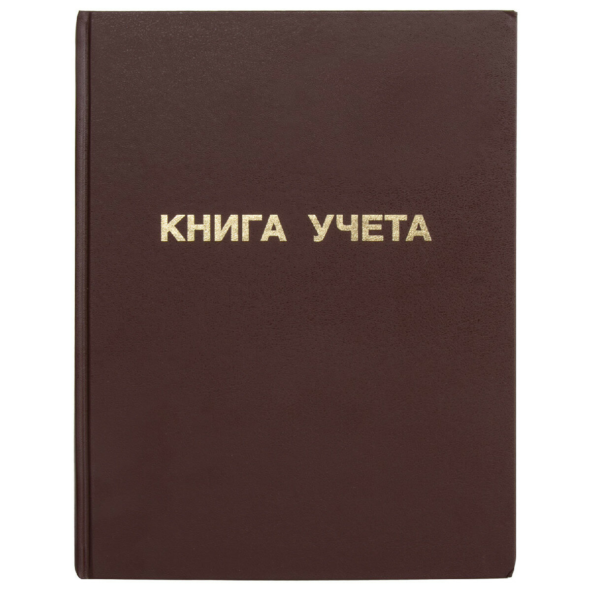 Книга учета 96 л, клетка, твердая, бумвинил, блок офсет, А4 (210х265 мм), STAFF, 130042