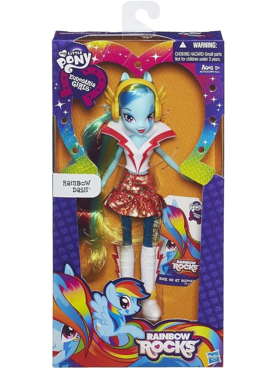 My Little Pony Маленькая пони Деревенская девочка, Rainbow Dash , игровые куклы, подарки для девочек